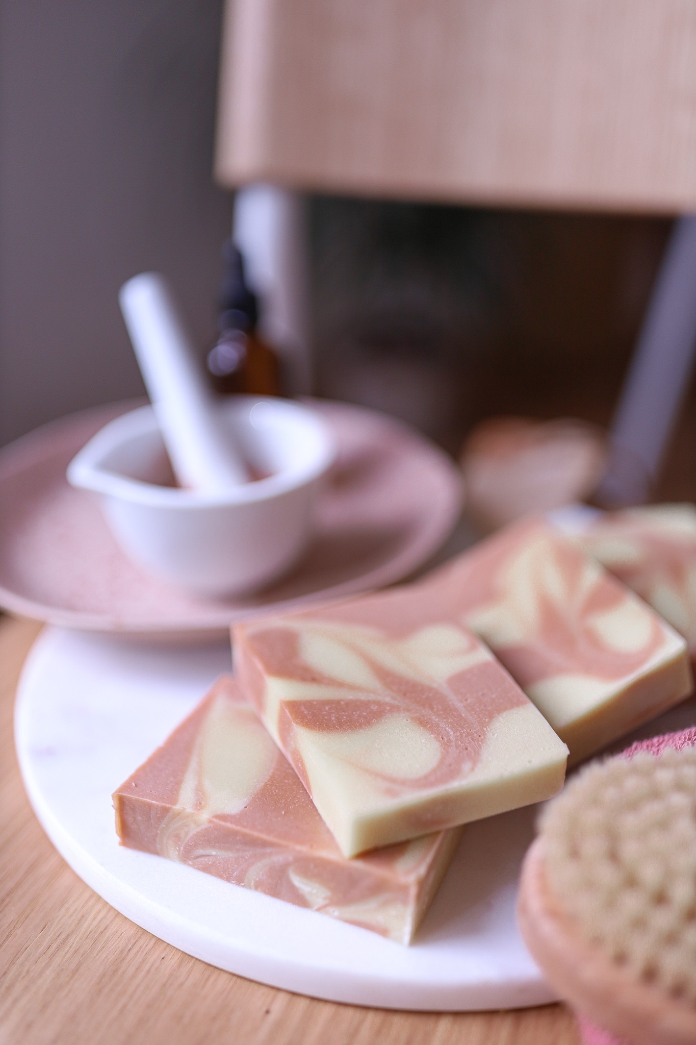 Savon saponifié à froid • Recette du savon • L'élégant